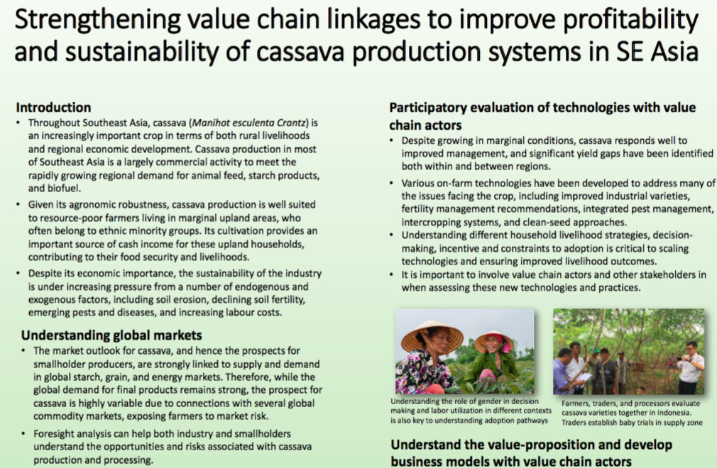 Conference Posters – ACIAR Cassava Value Chain and Livelihood Program